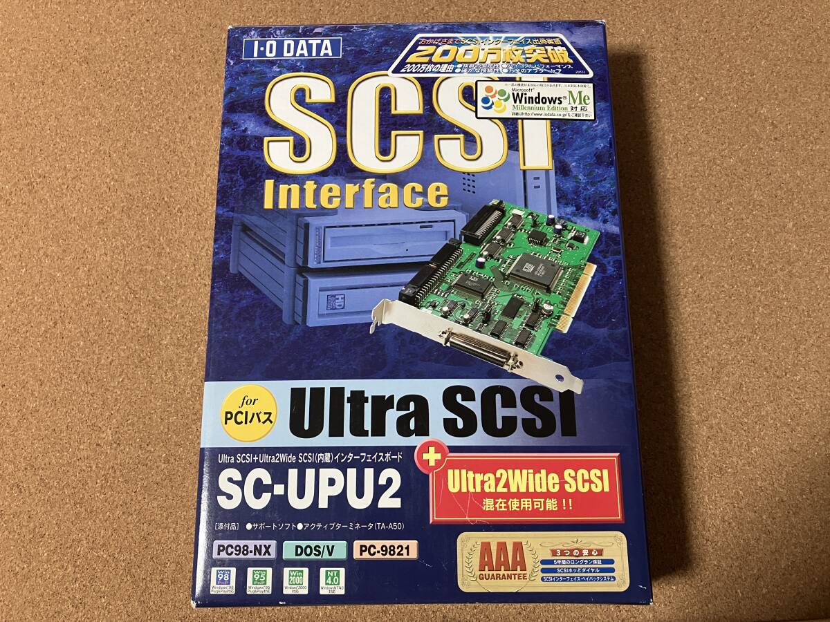【未使用】アイ・オー・データ機器 PC-9821対応 Ultra2 Wide SCSIボード SC-UPU2 未使用品 送料無料！即決！の落札 ...
