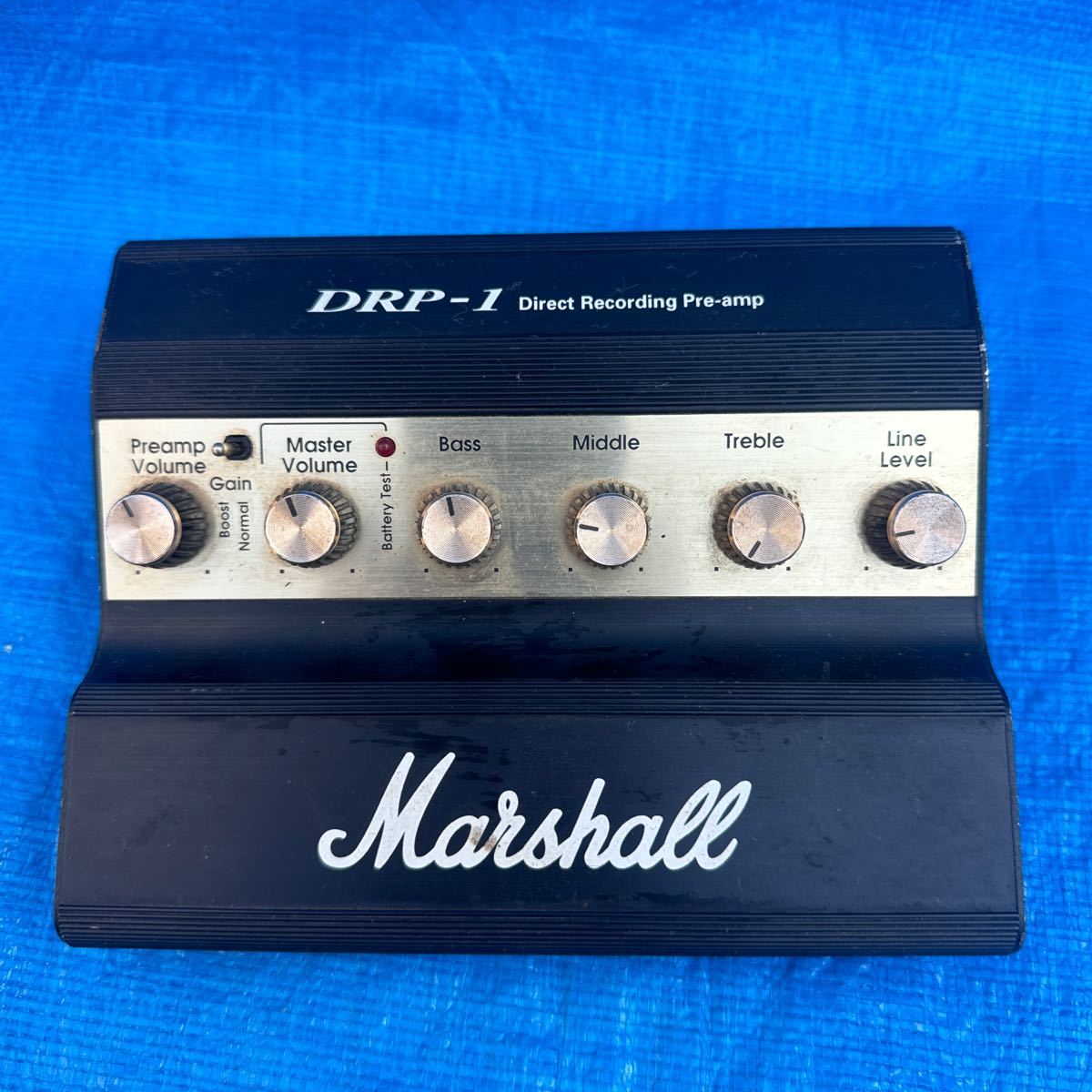 【やや傷や汚れあり】中古品 マーシャル DRP-1 プリアンプ Marshall Direct Recording Preampの落札情報詳細 ...