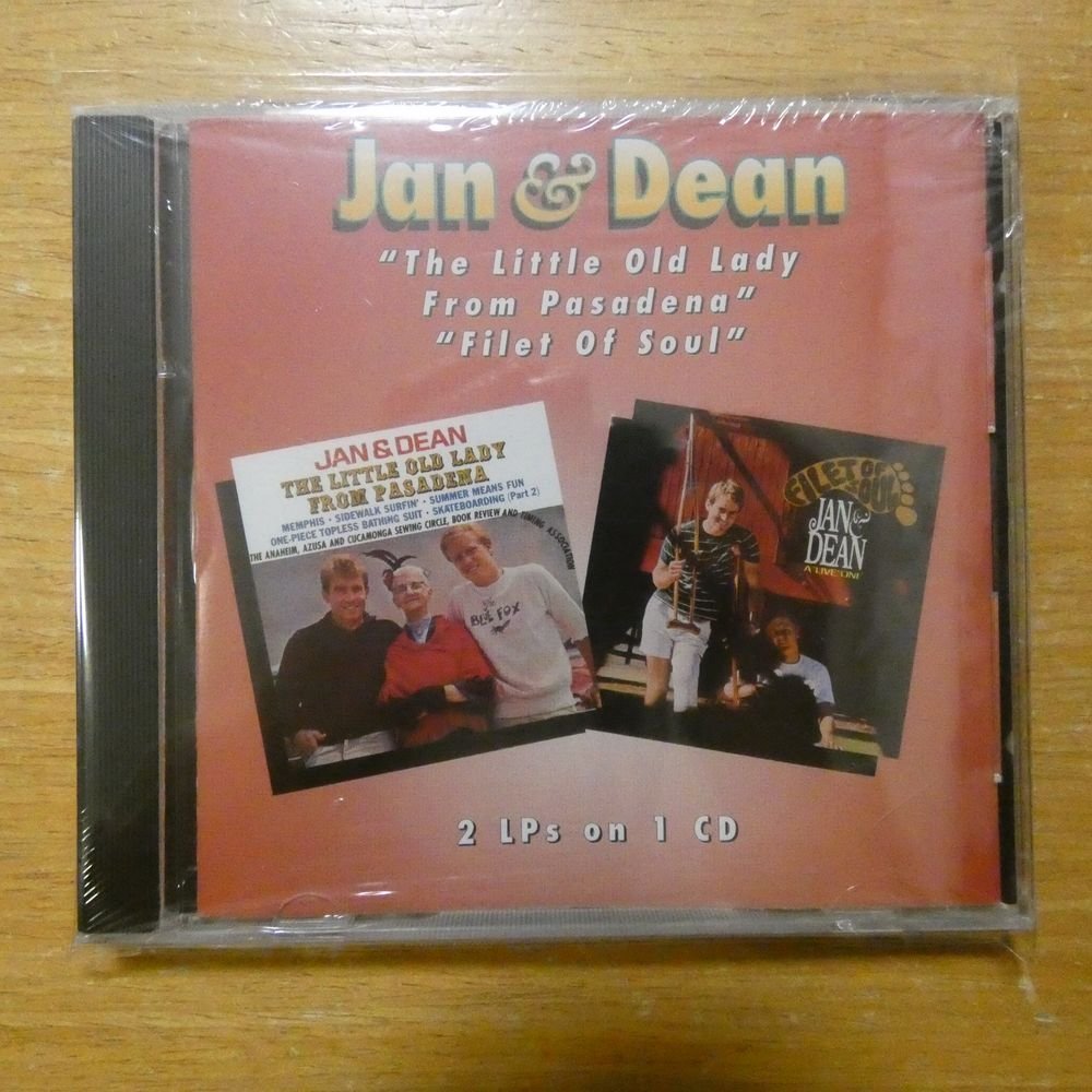 【やや傷や汚れあり】724381844823;【未開封/CD/2in1】Jan & Dean / The Little Old Lady From Pasadena/Filet Of Soul ...