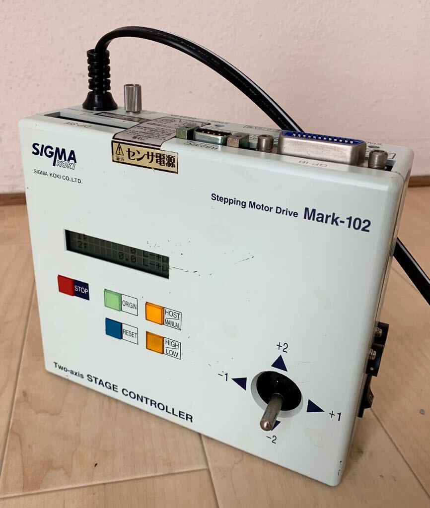 【傷や汚れあり】（1713M）SIGMA KOKI Stepping Motor Drive Mark-102 コントローラーの落札情報詳細 - Yahoo!オークション落札価格検索 オークフリー