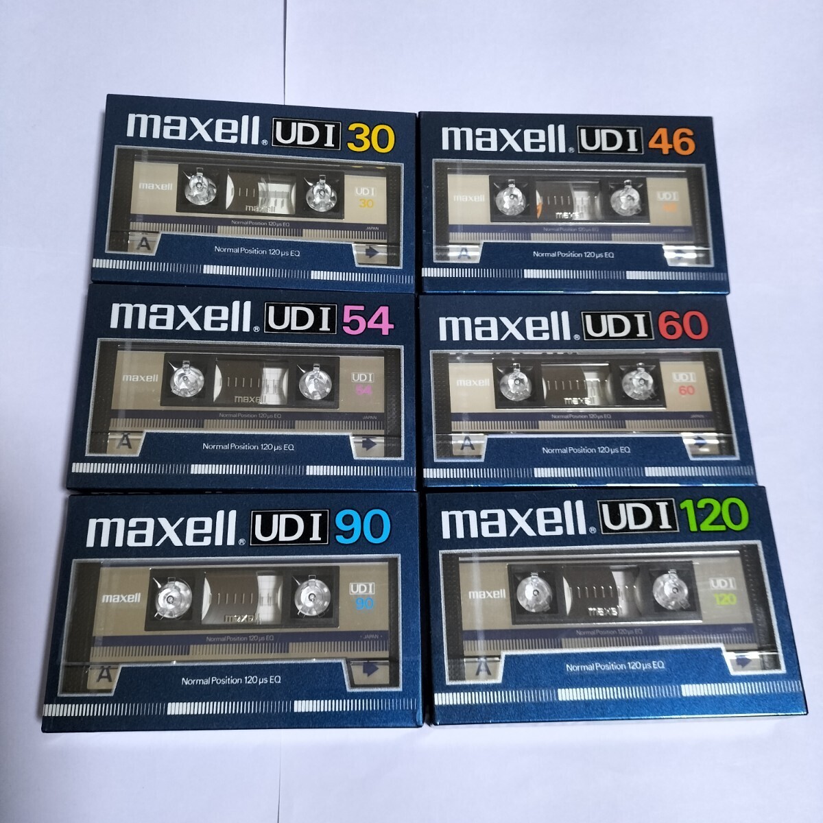 【未使用】【未開封6本】UDⅠ★カセットテープ★ノーマルポジション★Nomalposition★maxell★UD★②の落札情報詳細 - ヤフオク落札価格検索 オークフリー