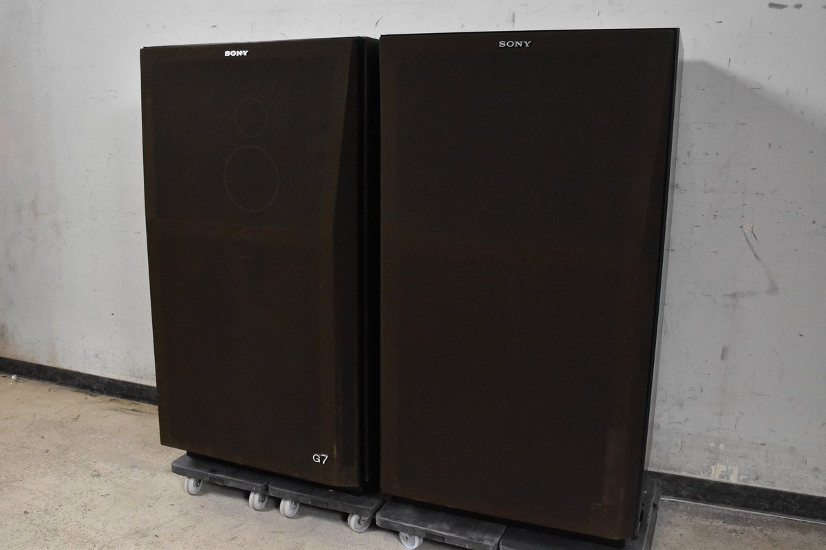 【傷や汚れあり】★ SONY SS-G5 ソニー スピーカーペア ★ 法人様のみ JITBOX利用可能 ★の落札情報詳細 - ヤフオク落札価格 ...