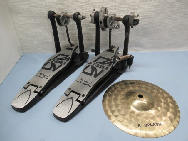 【傷や汚れあり】 TAMA/Zenn POWER GLIDE/8"SPLASH ドラムペダル/シンバル パワーグライド スプラッシュ PLAYTECH 楽器 USED 92885 ！！の落札 ...