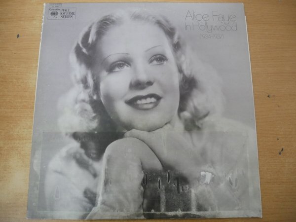 【やや傷や汚れあり】N3-087＜LP/US盤＞Alice Faye / In Hollywood (1934-1937)の落札情報詳細 ...