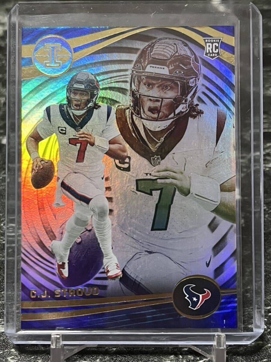 【未使用に近い】nfl 2023 panini illusions football C.J. STROUD rookie card ...