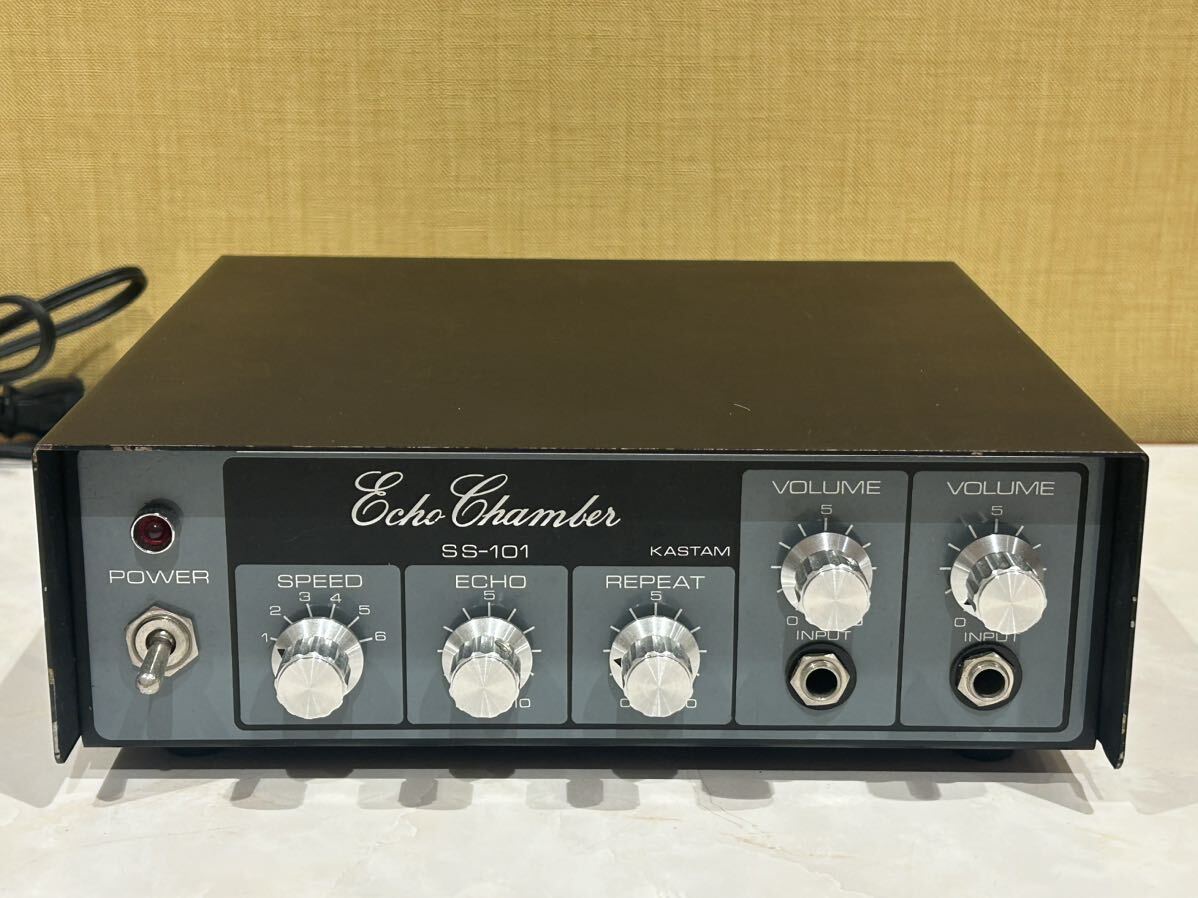 【やや傷や汚れあり】1円スタート 動作品 KASTAM Echo Chamber SS-101 エコーチェンバー テープエコーの落札情報詳細 - ヤフオク落札価格検索 オークフリー