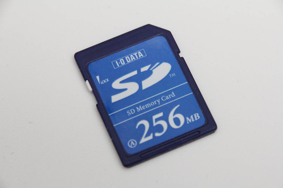 【傷や汚れあり】256MB SDカード IO DATAの落札情報詳細 - ヤフオク落札価格検索 オークフリー