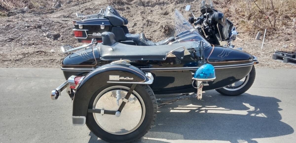 【傷や汚れあり】ハーレーダビットソン純正サイドカーFLHTCU エボ バックギア ETC付 北海道 洞爺湖近郊の落札情報詳細 - ヤフオク落札価格検索 オークフリー