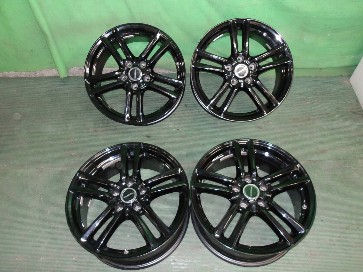 【やや傷や汚れあり】☆ BALMINUM バルミニウム ブリヂストン 17×7J +38 PCD114.3 5H ブラック 17インチ 4本 ホイール の落札情報詳細 - ヤフオク落札価格検索 ...