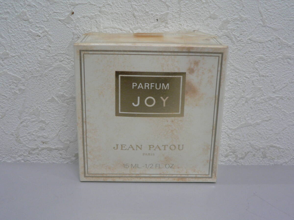 【未使用】#3863 JEAN PATOU PARFUM JOY 15ml 未開封の落札情報詳細 - Yahoo!オークション落札価格検索 オークフリー
