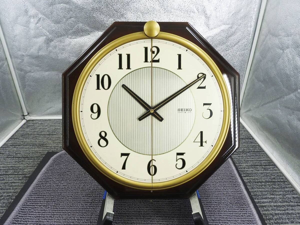 【やや傷や汚れあり】【初代パペット】SEIKO セイコー★ Puppet RE504B からくり時計 掛け時計 昭和レトロ 通電OK 状態良好 ...