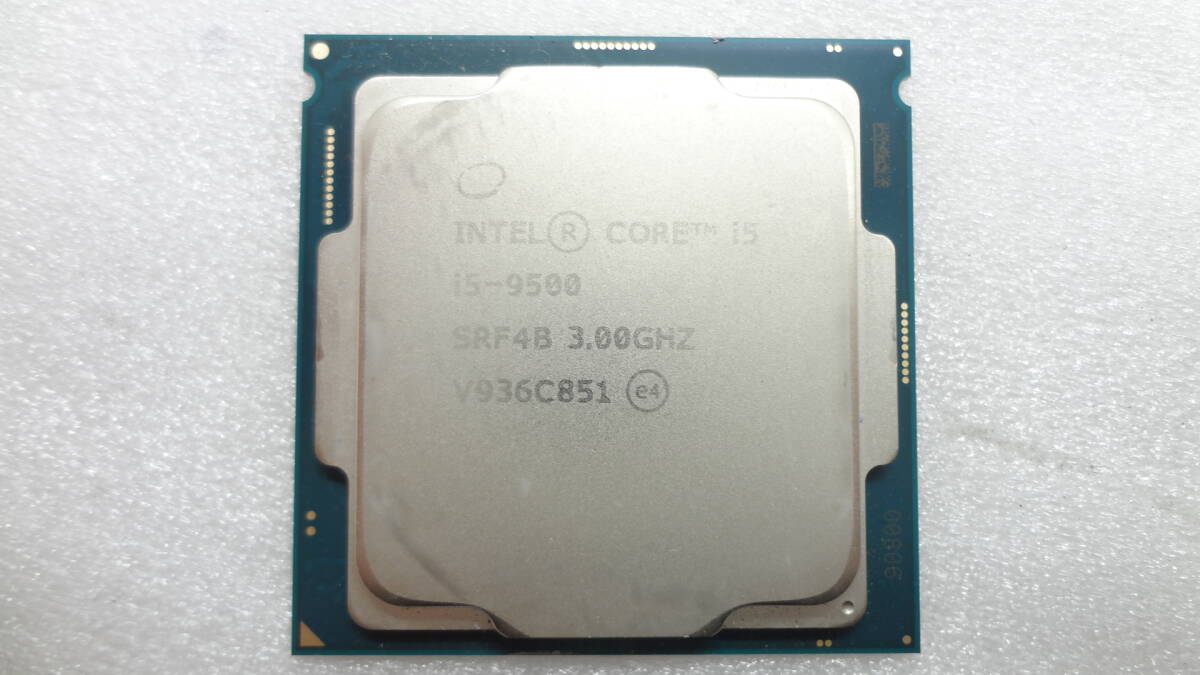 【傷や汚れあり】1円～CPU Intel Core i5-9100 3.00Ghz SRF4B LGA1151 中古動作品(w839)の落札情報詳細 - Yahoo!オークション落札価格検索 ...