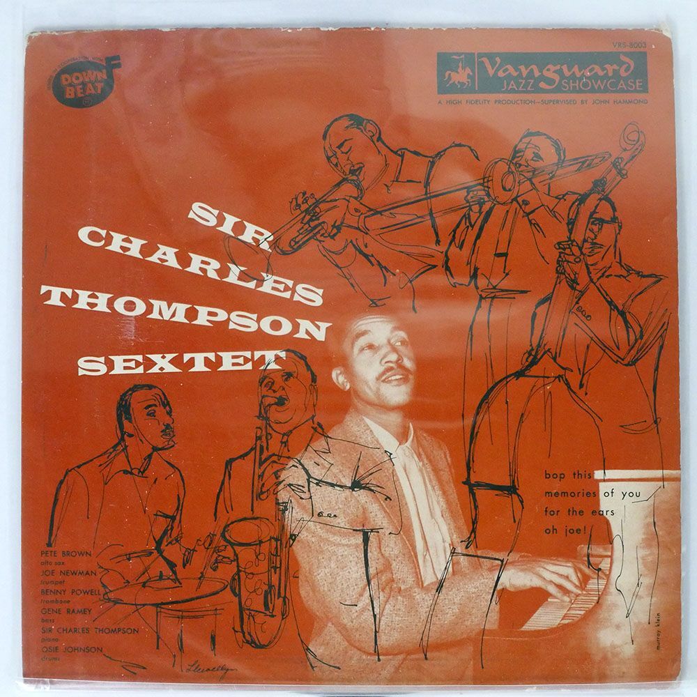 【やや傷や汚れあり】SIR CHARLES THOMPSON/SEXTET/VANGUARD VRS8003 10の落札情報詳細 - Yahoo!オークション落札価格検索 オークフリー