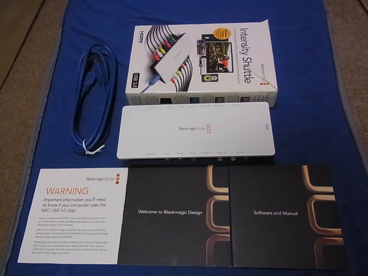 【中古】Blackmagic Design Intensity Shuttle for USB 3.0 HDMI 変換の落札情報詳細 ...