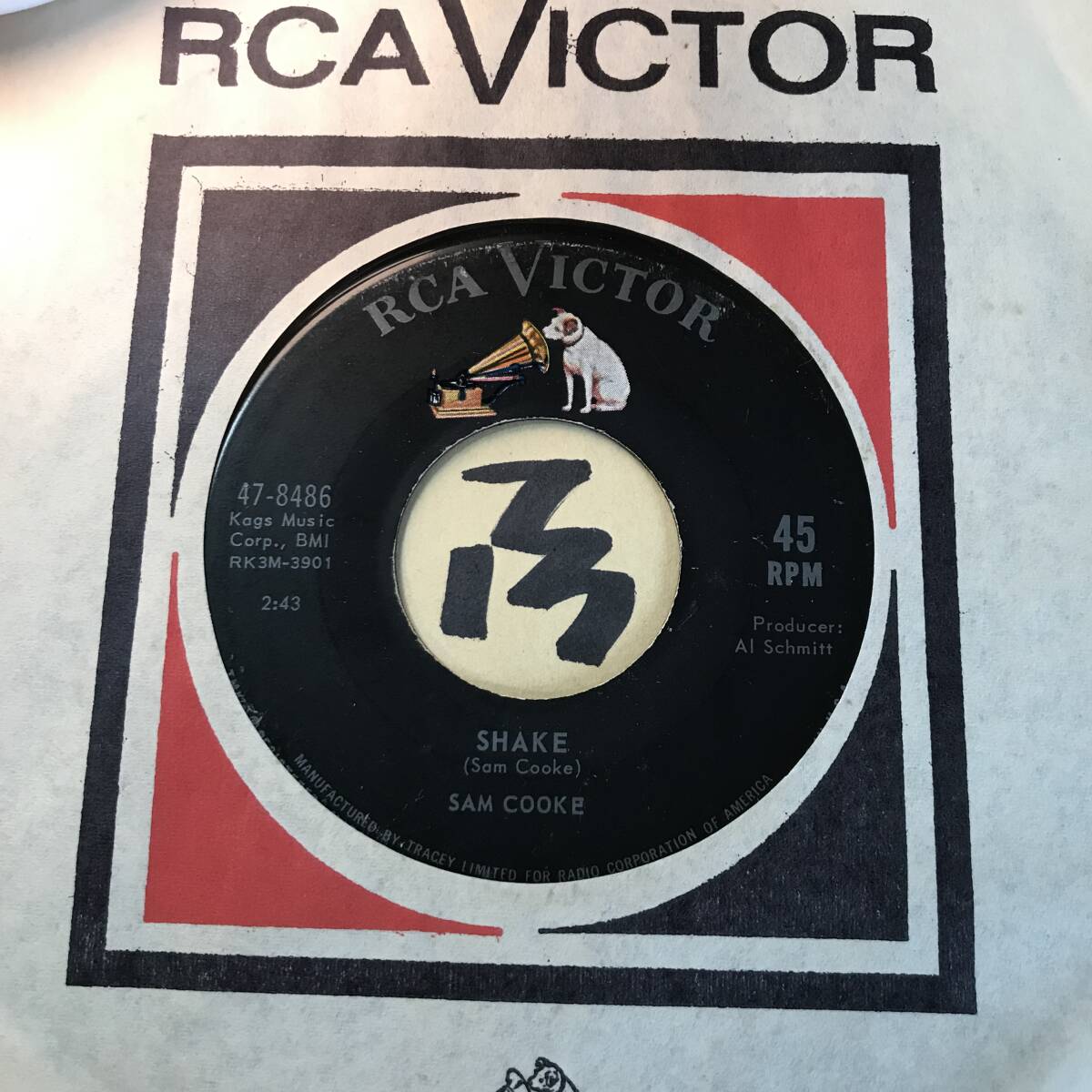 【やや傷や汚れあり】Sam Cooke - Shake / A Change Is Gonna Come (A) SF-U393の落札情報詳細 ...