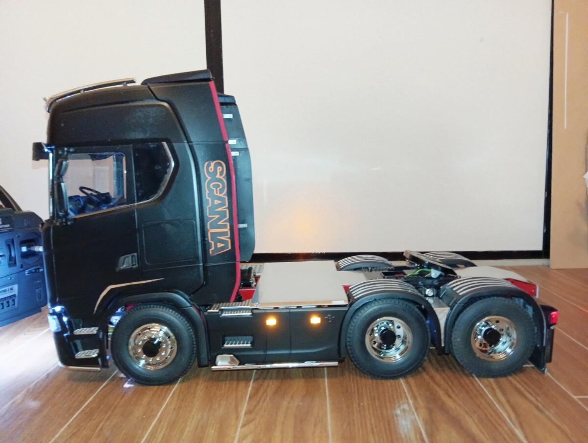 【目立った傷や汚れなし】タミヤ 1/14 RC 1/14RC スカニア 770 S 6x4 フルオペレーションの落札情報詳細 - Yahoo!オークション落札価格検索 オークフリー