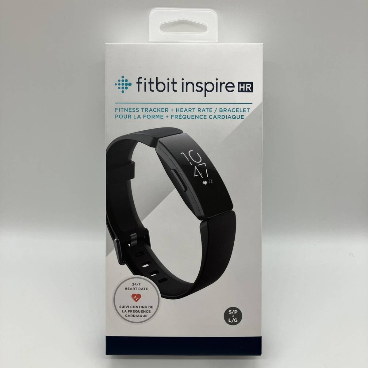 【未使用】Fitbit Inspire HR Heart Rate & Fitness Tracker One Size (S & L bands included) 1 Count 141の ...