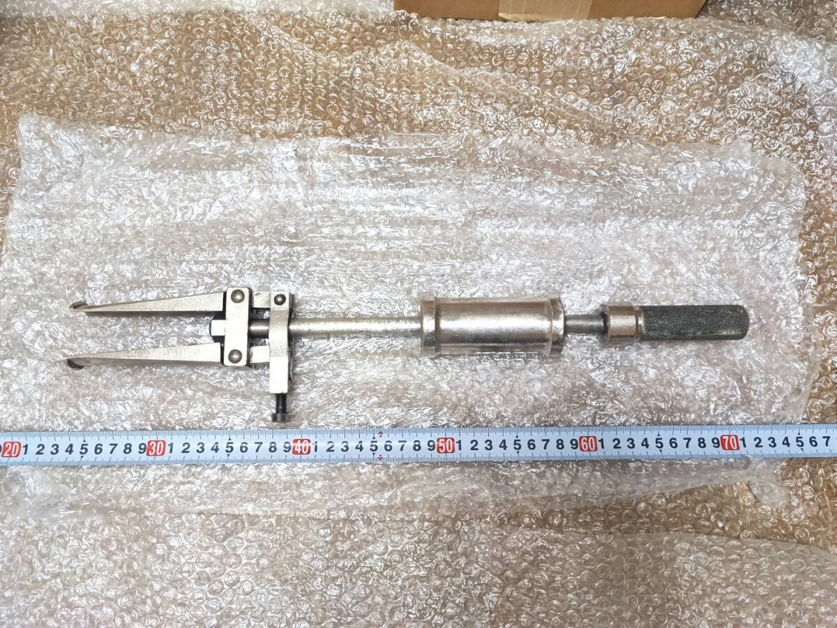 【傷や汚れあり】11213 中古 スライドハンマー プーラー 09308-00010 引っ張り 引き抜き 分解整備 スライディングハンマー ...
