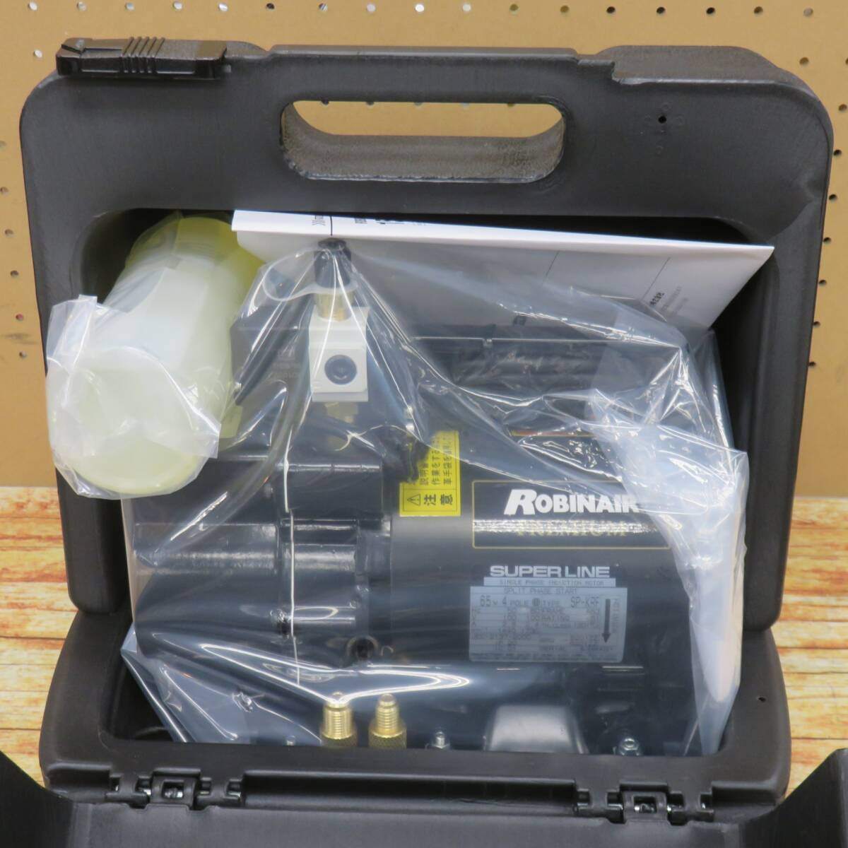 【未使用】最終在庫！格安スタート！！【未使用品】 ロビネア/ROBINAIR 高真空 ツーステージポンプ 真空保持タイプ 真空ポンプ ...