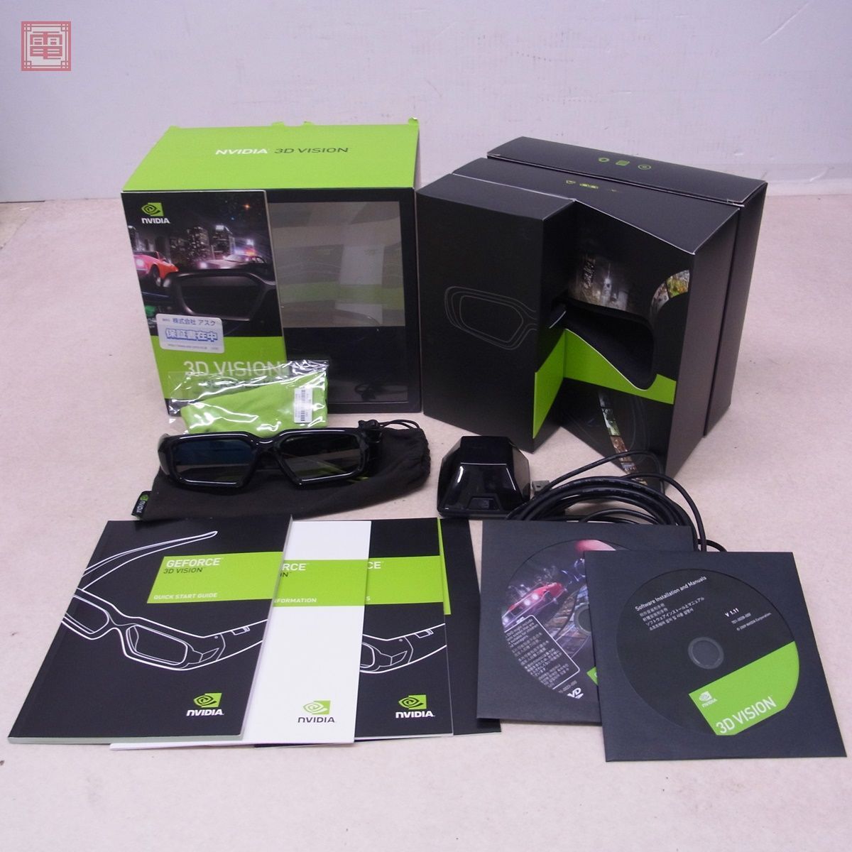 【全体的に状態が悪い】nvidia 3D vision 中古の落札情報詳細 - ヤフオク落札価格検索 オークフリー