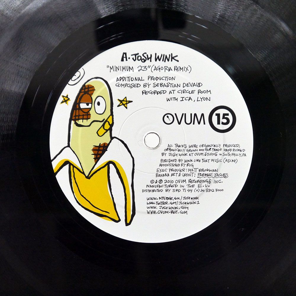 【やや傷や汚れあり】JOSH WINK/MINIMUM 23 / WHAT USED TO BE CALLED USED TO BE/OVUM RECORDINGS OVM90088 12の ...