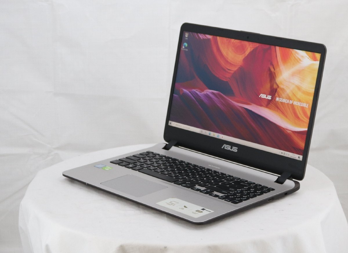 【傷や汚れあり】ASUS X507UB-0381C8250U VivoBook Win10 Core i5 8250U 1.60GHz 4GB ...