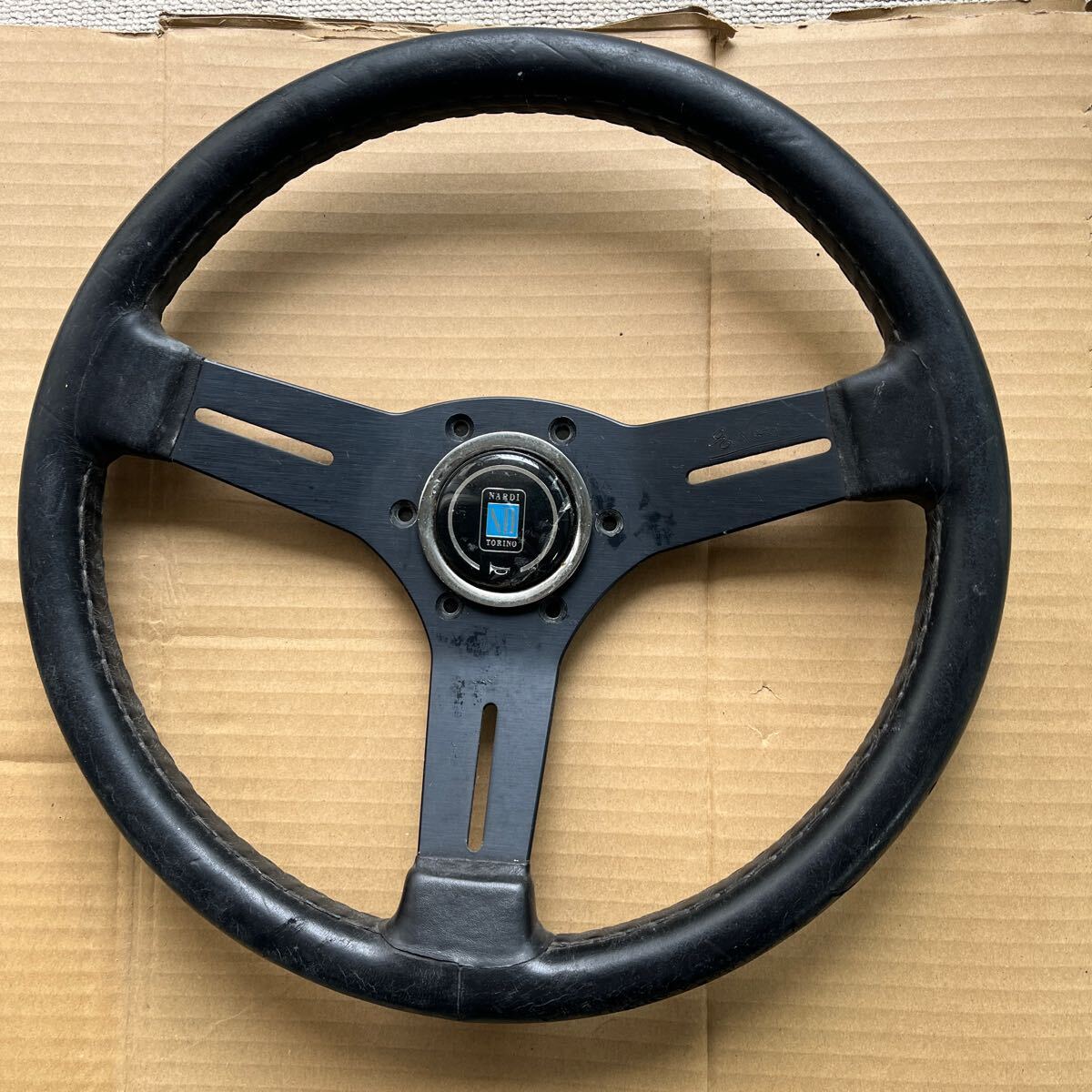 【傷や汚れあり】当時物 NARDI ND TORINO ナルディ ステアリング ハンドル 現状品の落札情報詳細 - Yahoo!オークション落札価格検索 オークフリー