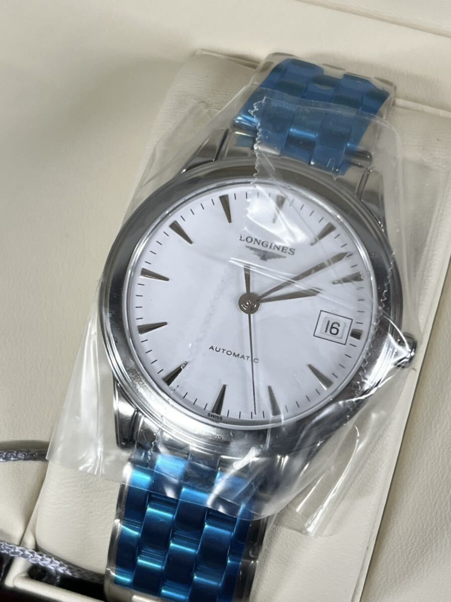 【未使用】ロンジン LONGINES メンズ腕時計 automatic フラッグシップ L4.774.4 L619.2 自動巻き 機械式 アナログ 箱付き ブランド 新品未使用の落札情報詳細 ...