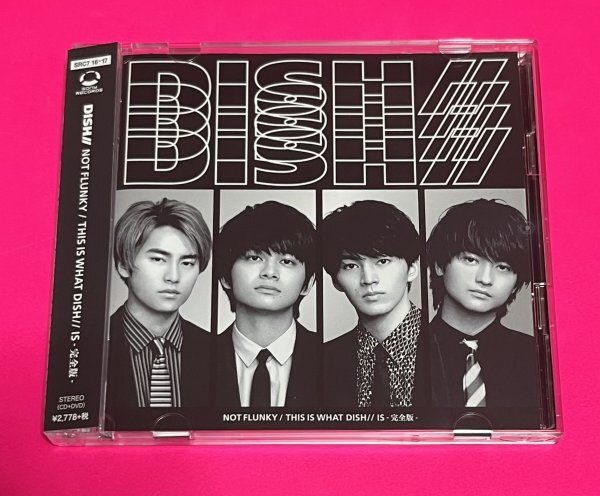【目立った傷や汚れなし】【超美品】 DISH// NOT FLUNKY THIS IS WHAT DISH// IS 完全版 CD+DVD #D272の落札情報詳細 - ヤフオク落札価格検索 ...