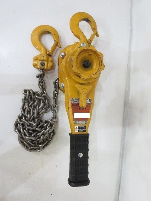 【傷や汚れあり】KITO [キトー] レバーブロック [LB008] L5形LB 0.8t 1.5m ※汚れ等有 ※耐久性等一切不明 ※未テンションチェック /ジャンク品 V21.0 5046 ...