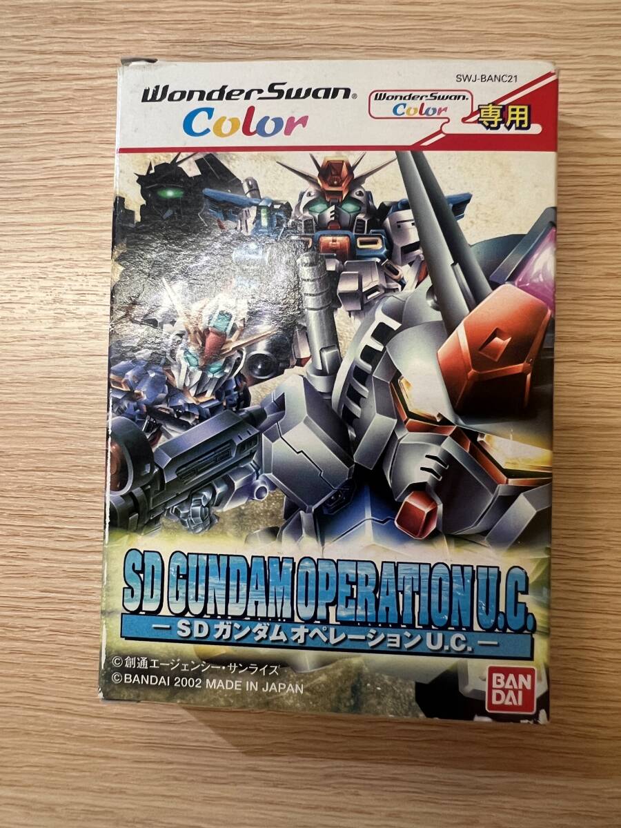 【やや傷や汚れあり】【超希少】ワンダースワン SDガンダム オペレーション UC スペシャルパッケージ 状態良好！の落札情報詳細 - ヤフオク ...