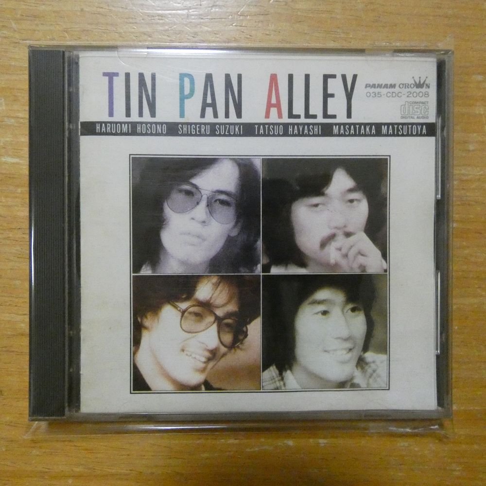 【やや傷や汚れあり】41104276;【CD/旧規格/3500円盤】ティン・パン・アレー / TIN PAN ALLEY 035-CDC-2008の落札情報詳細 - Yahoo!オークション ...