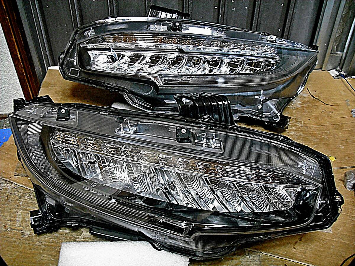 【目立った傷や汚れなし】ホンダ純正 シビック タイプR FC1 FK7 FK8 純正 左右 ヘッドライトの落札情報詳細 - Yahoo ...