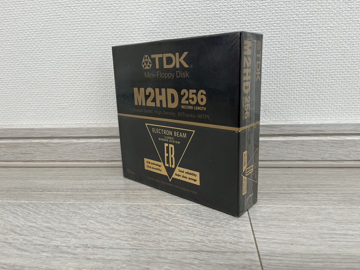 【未使用】【超希少・未開封品】TDK ミニ フロッピーディスク M2HD-256EB 10枚組 未使用品 日本製 FD EBバインダ HP ...