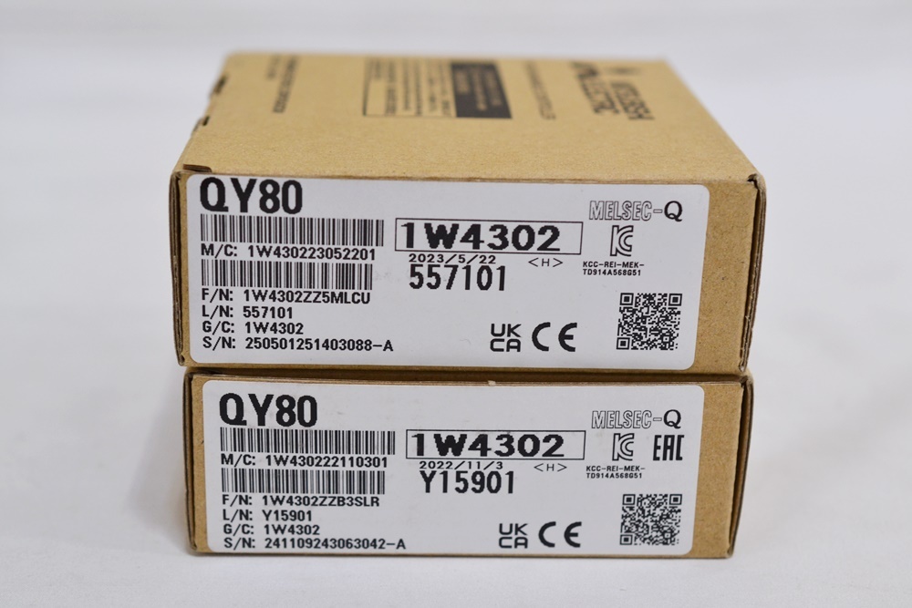 【未使用】未使用 三菱電機 シーケンサ QY80 (2022/2023年製) ×2個セットの落札情報詳細 - ヤフオク落札価格検索 オークフリー