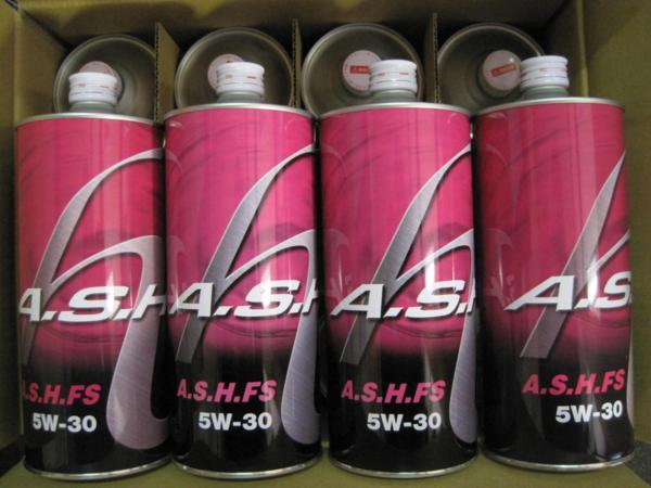 【未使用】A.S.H アッシュ エンジンオイル FS 5W-30 1L×4本セットの落札情報詳細 - Yahoo!オークション落札価格検索 オークフリー