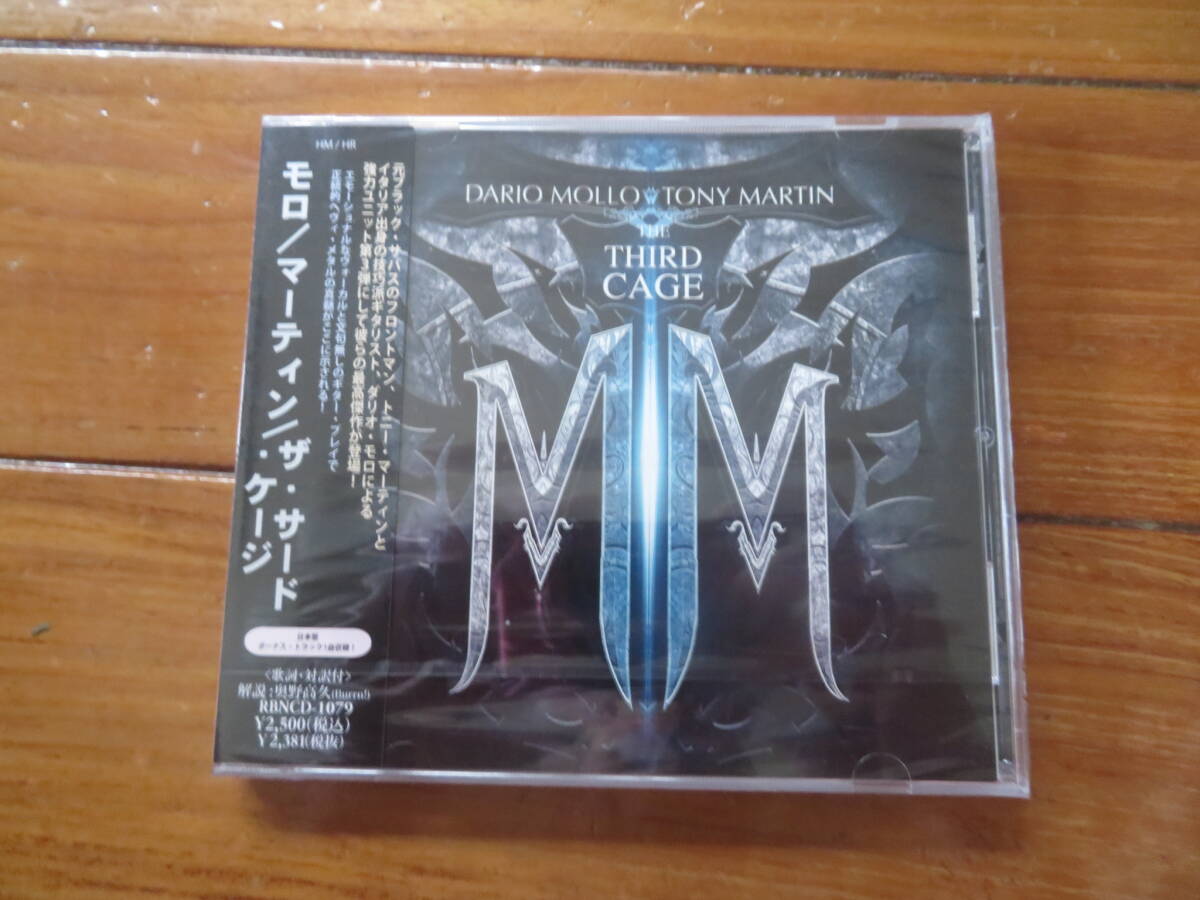 【未使用】国内盤未開封 / Dario Mollo / Tony Martin The Third Cage _ RBNCD-1079の落札 ...