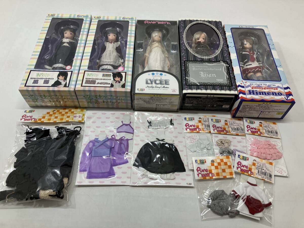 【全体的に状態が悪い】★【同梱不可】ジャンク品 AZONE アゾン ドール 俺の妹がこんなに可愛いわけがない 黒猫他/衣装等 まとめセットの ...
