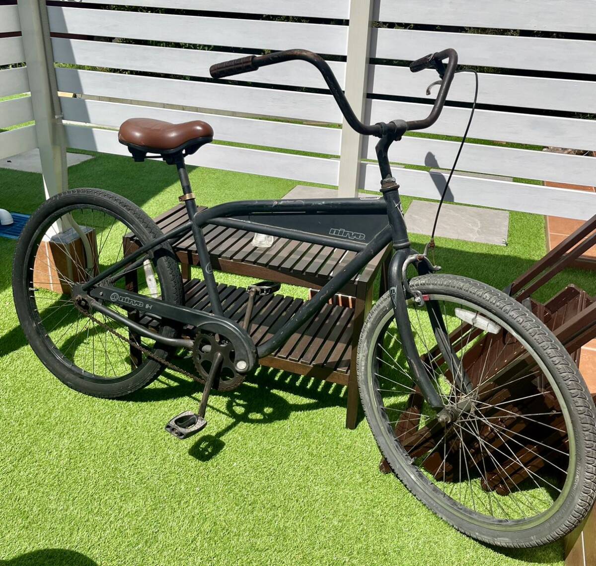 【全体的に状態が悪い】★ 千葉 一宮町発 雰囲気あり！！レア！Nirve ナーブ ビーチクルーザー B-1 コースターブレーキ★サーフィン SCHWINN シュウィン ビーチの落札情報詳細 ...