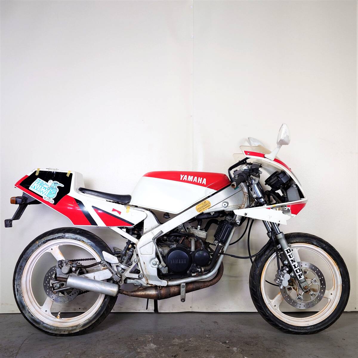 【傷や汚れあり】【YAMAHA TZR50 3TU】1円スタート! EG始動OK レストアベース 鍵/書類付 旧車 原付 絶版車 (NSR TZM RZ NS1 4EU【埼玉/熊谷】Q363の ...