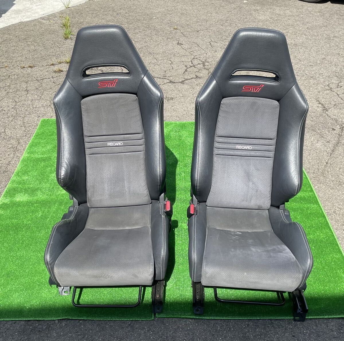 【やや傷や汚れあり】WRX STI GRB GVB インプレッサ レカロシート RECARO 左右セットの落札情報詳細 - Yahoo ...