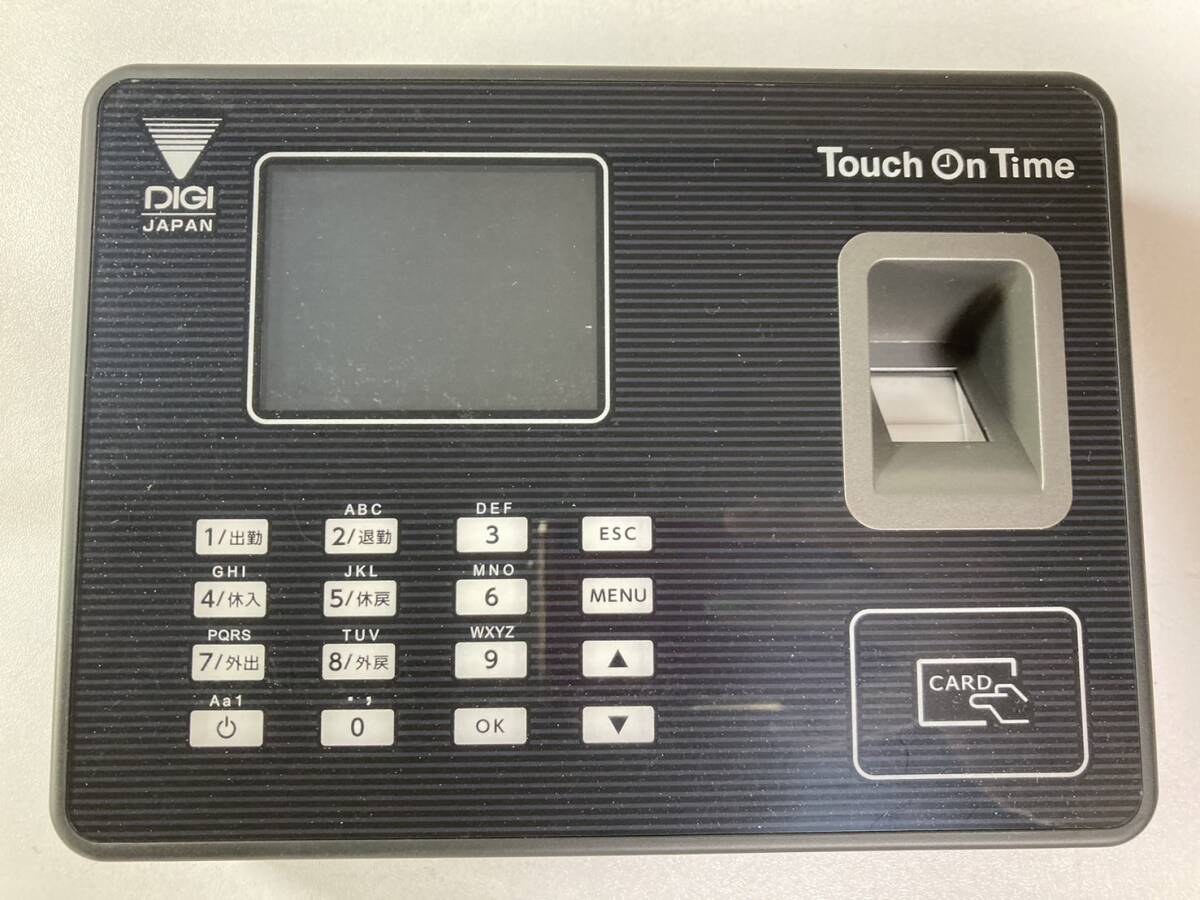 【目立った傷や汚れなし】Touch On Time 勤怠管理システム端末 タイムレコーダー タッチオンタイム クラウド〈Q-22〉の落札情報詳細 - Yahoo!オークション落札価格検索 オークフリー