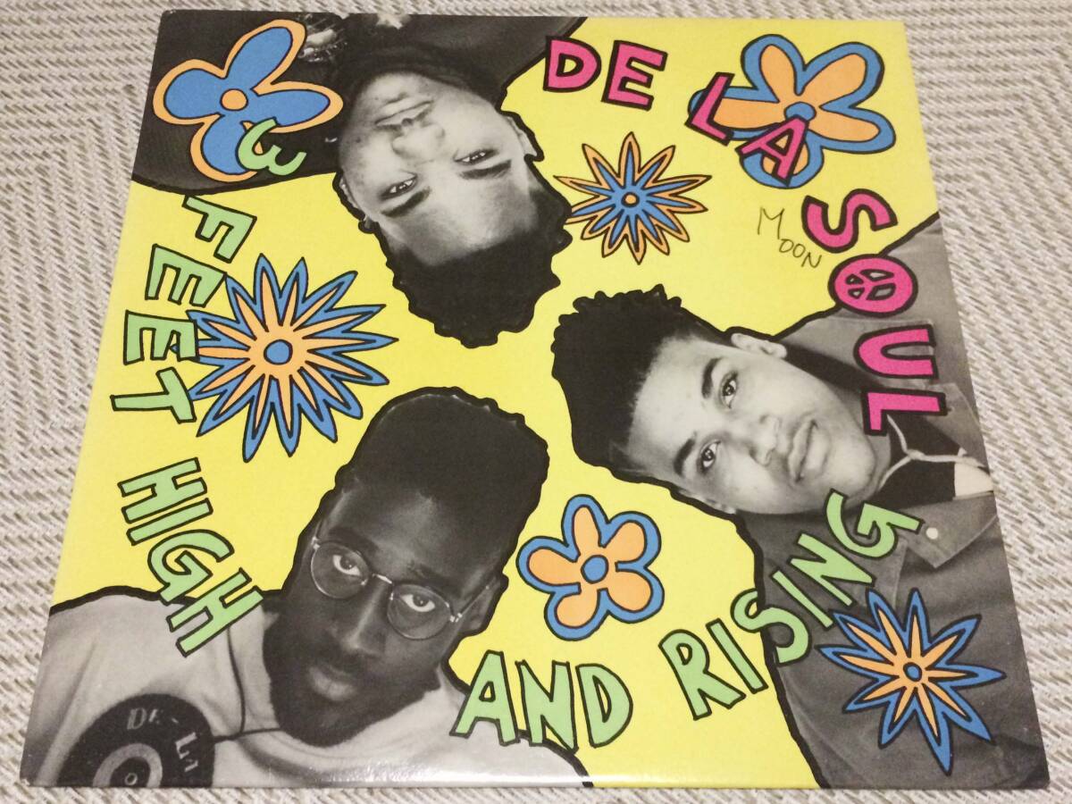 【やや傷や汚れあり】[USオリジナル盤/LP] De La Soul / 3 Feet High And Rising (1989/Tommy ...