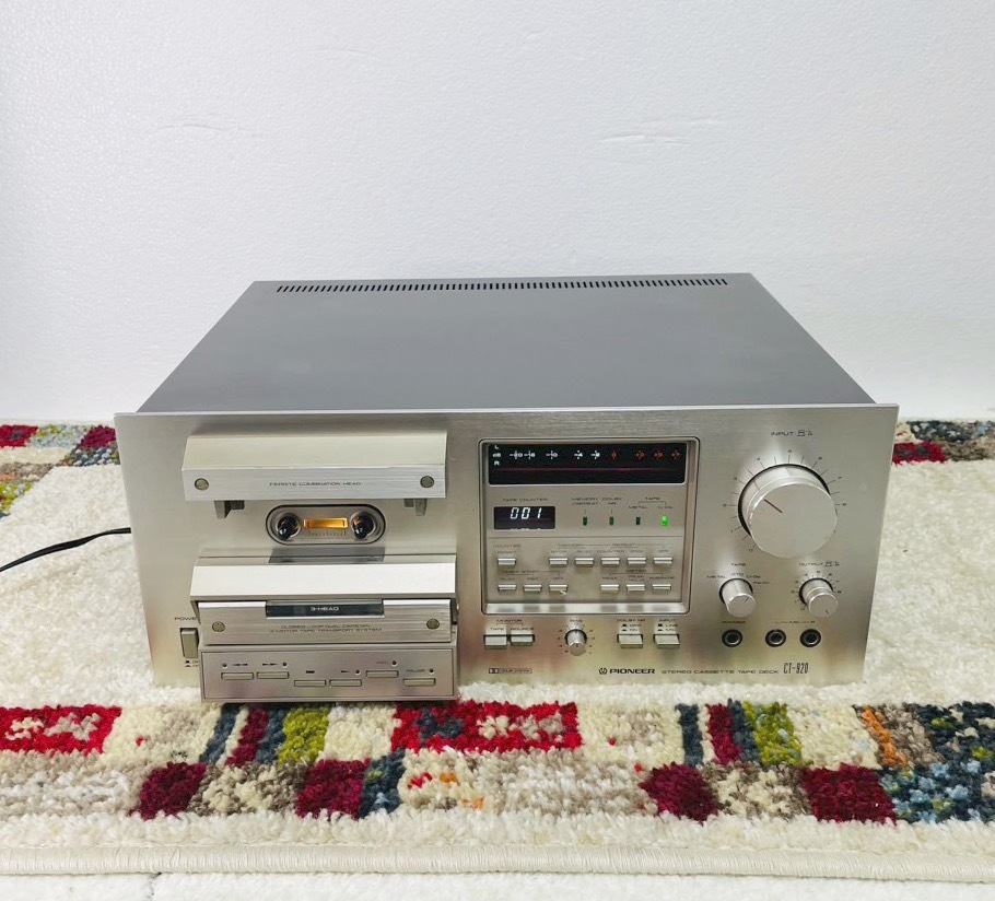 【やや傷や汚れあり】Pioneer パイオニア CT-920 カセットデッキ。の落札情報詳細 - Yahoo!オークション落札価格検索 オークフリー