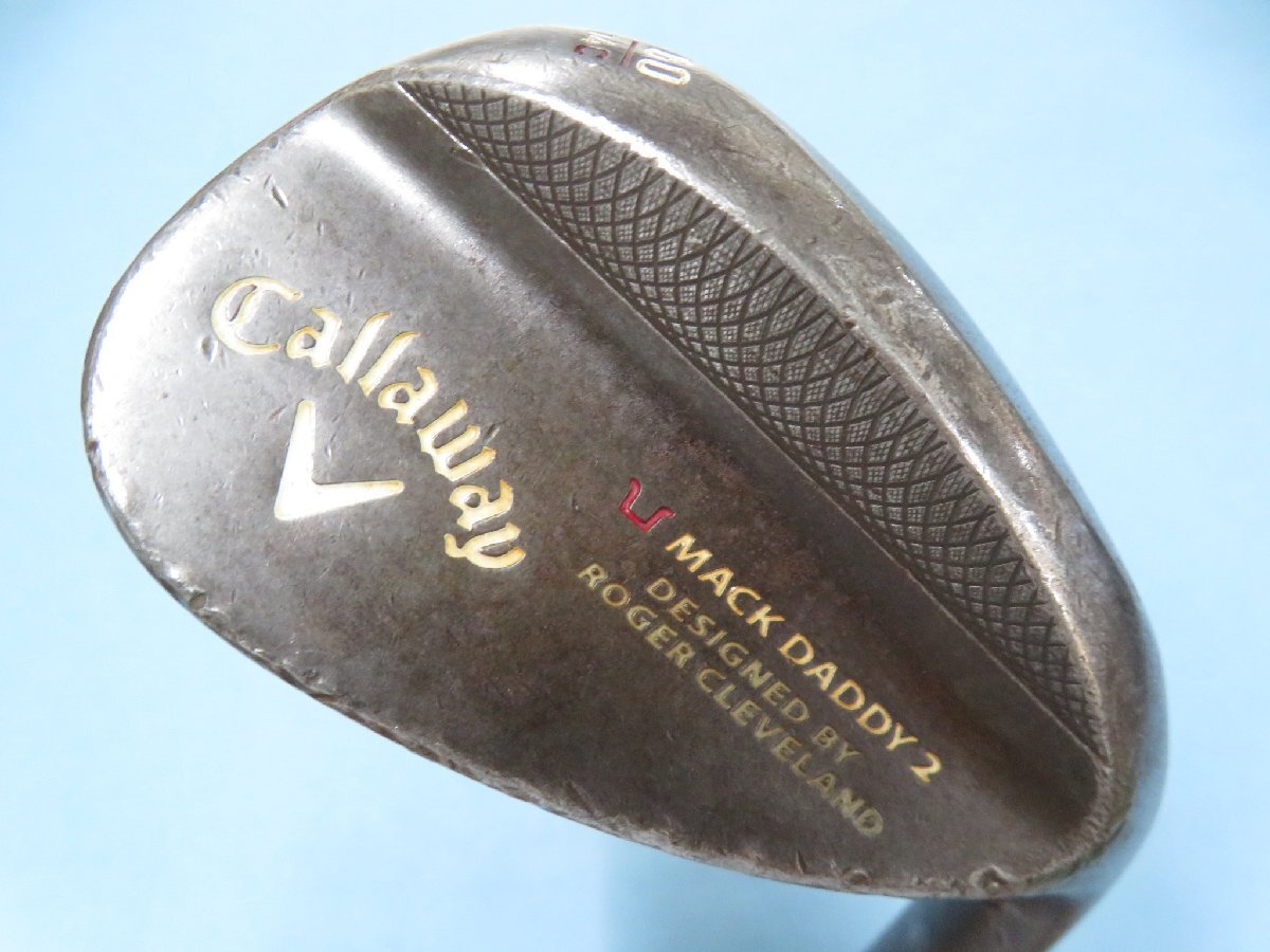 【全体的に状態が悪い】【中古】キャロウェイ 2013 MACK DADDY 2（マックダディ2）スレート仕上げ ウェッジ（60°-14°C ...