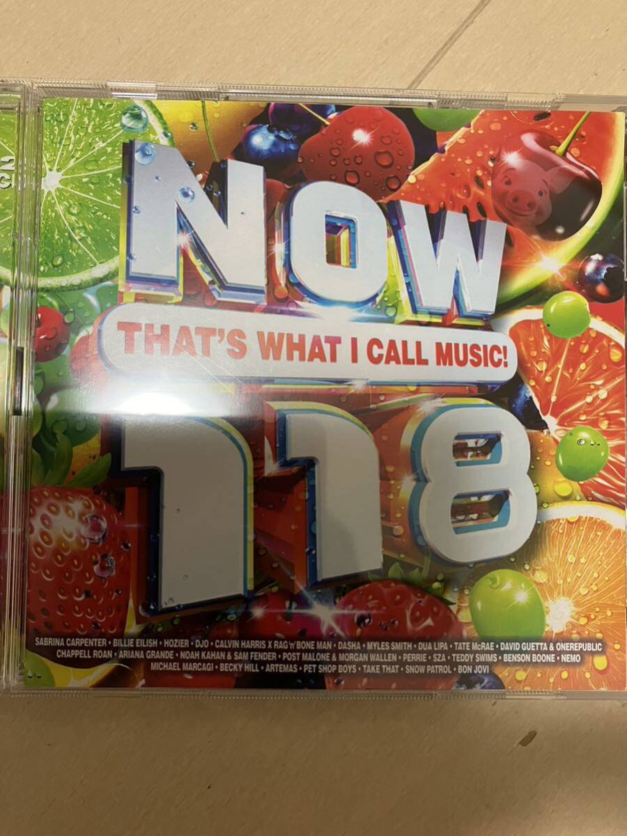 【目立った傷や汚れなし】最新盤！！ NOW118 That's what I call music! 開封済2枚組 UKチャート 英国盤 の ...