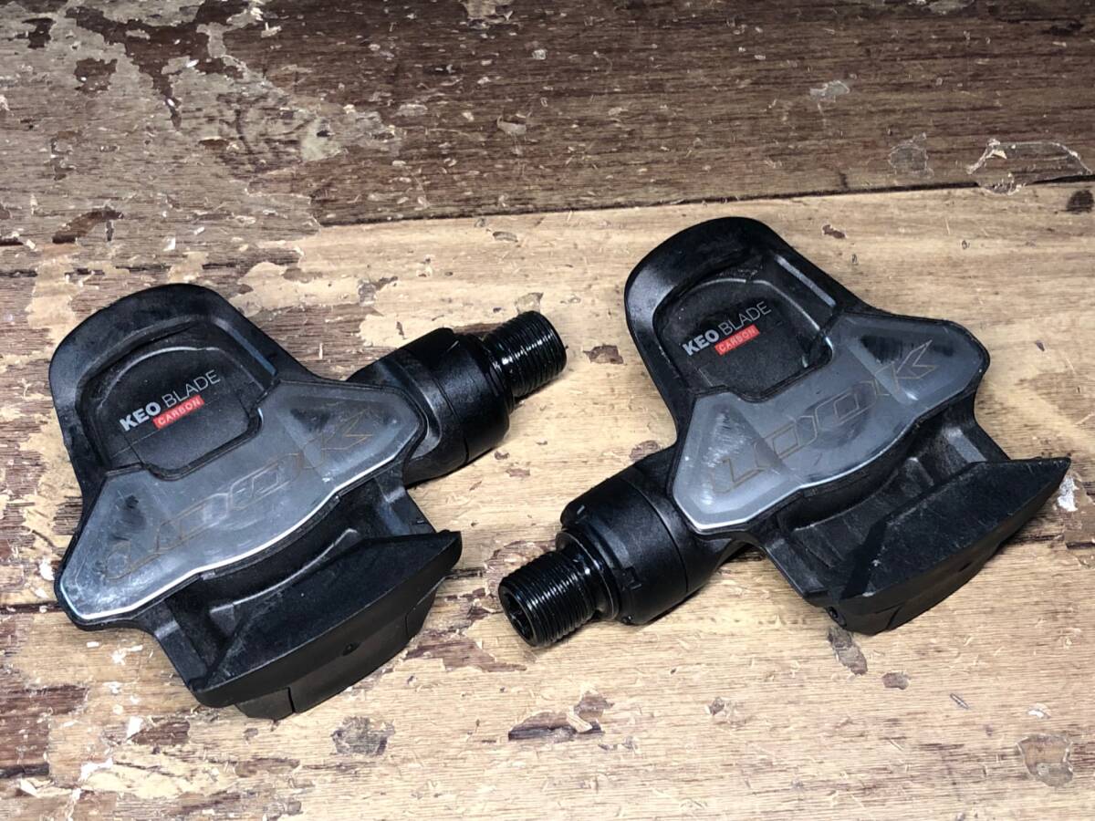 【やや傷や汚れあり】IC880 ルック LOOK ケオ ブレードカーボン KEO BLADE CARBON ビンディングペダル シャフト回転 ...