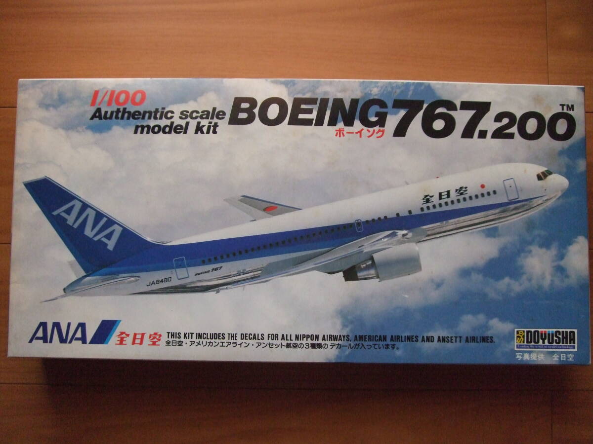 【未使用】童友社 1/100 ボーイング 767－200 全日空仕様 DOYUSHA BOEING 767-200 ANA 未組立の落札情報 ...