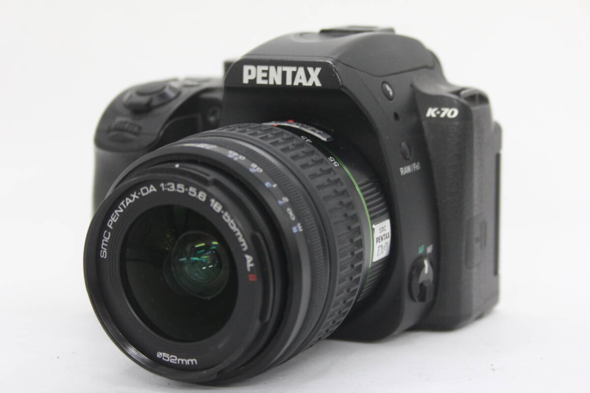 【傷や汚れあり】Y1733 ペンタックス Pentax K-70 smc PENTAX-DA 18-55mm F3.5-5.6 AL II デジタル一眼 ジャンクの落札情報詳細 - Yahoo ...