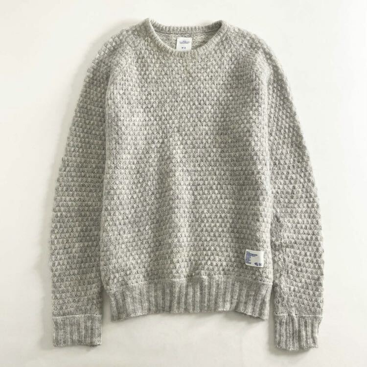 【目立った傷や汚れなし】80h12 BEDWIN & THE HEARTBREAKERS RHC Ron Herman ベドウィン ロンハーマン 日本製 クルーネック ニット セーター ...